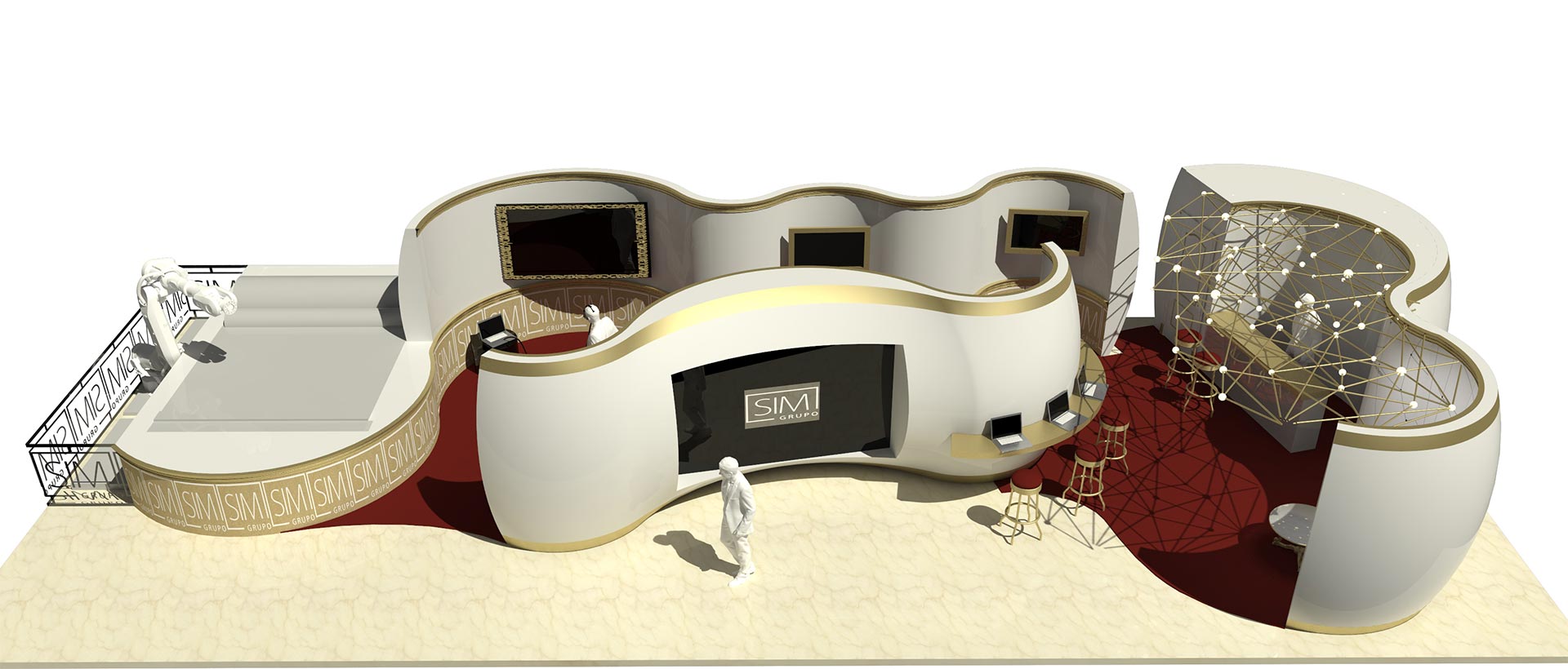 Diseño de Stand para feria - Inma Puche Arquitectura